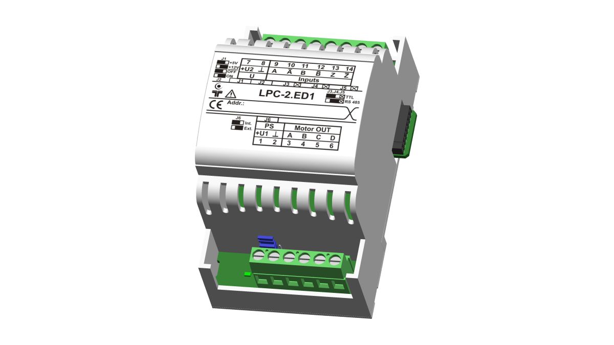 LPC-2.ED1 | Encoder stepper motor driver module – Eleit